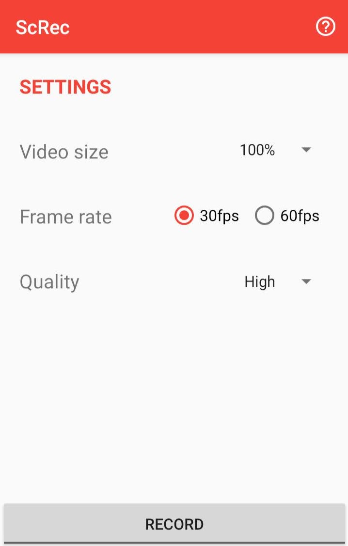 Screen Recorder App “ScRec” Release | ENOIU