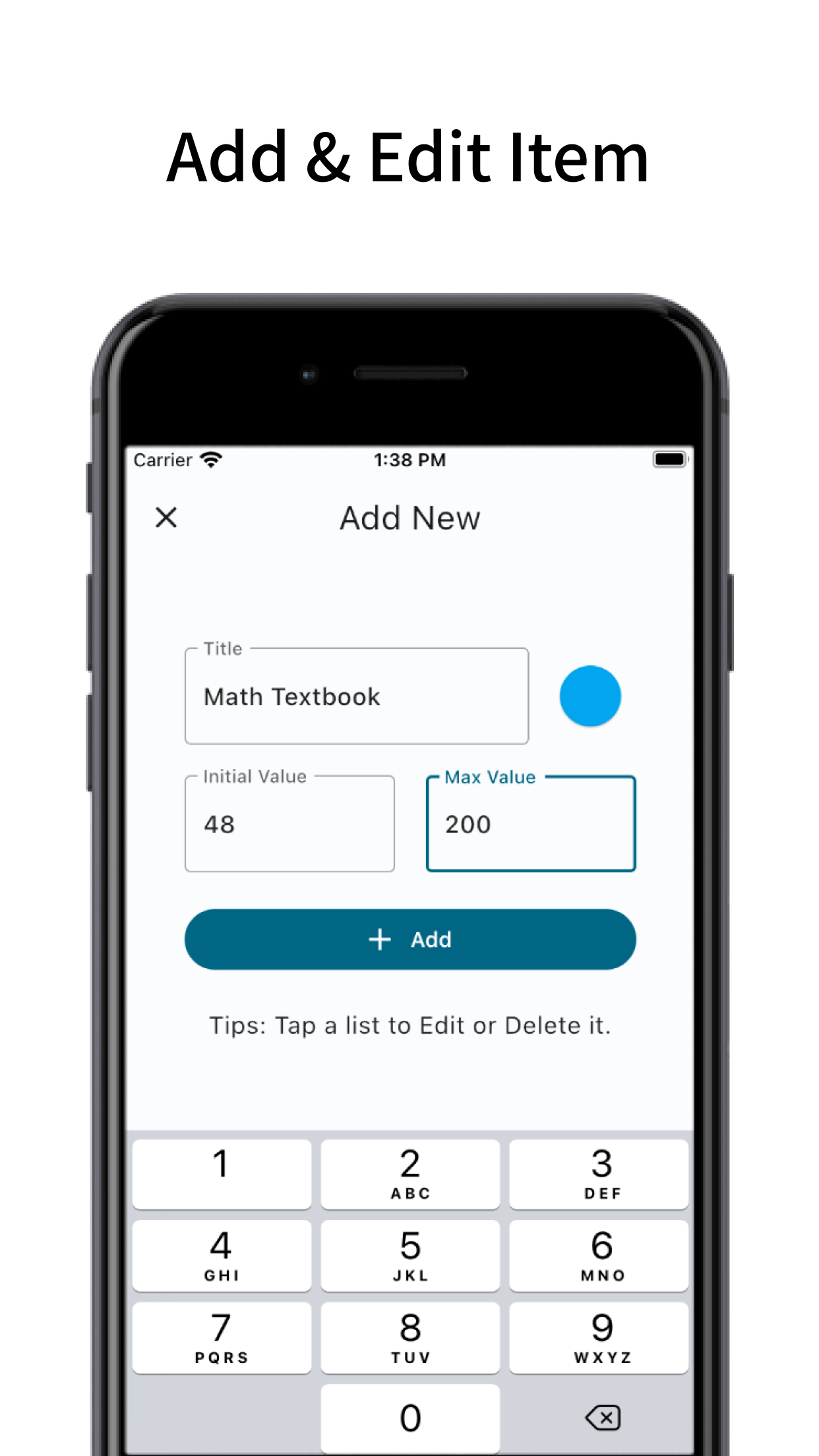 Achieve: ToDo Counter [Android, iOS] | enoiu