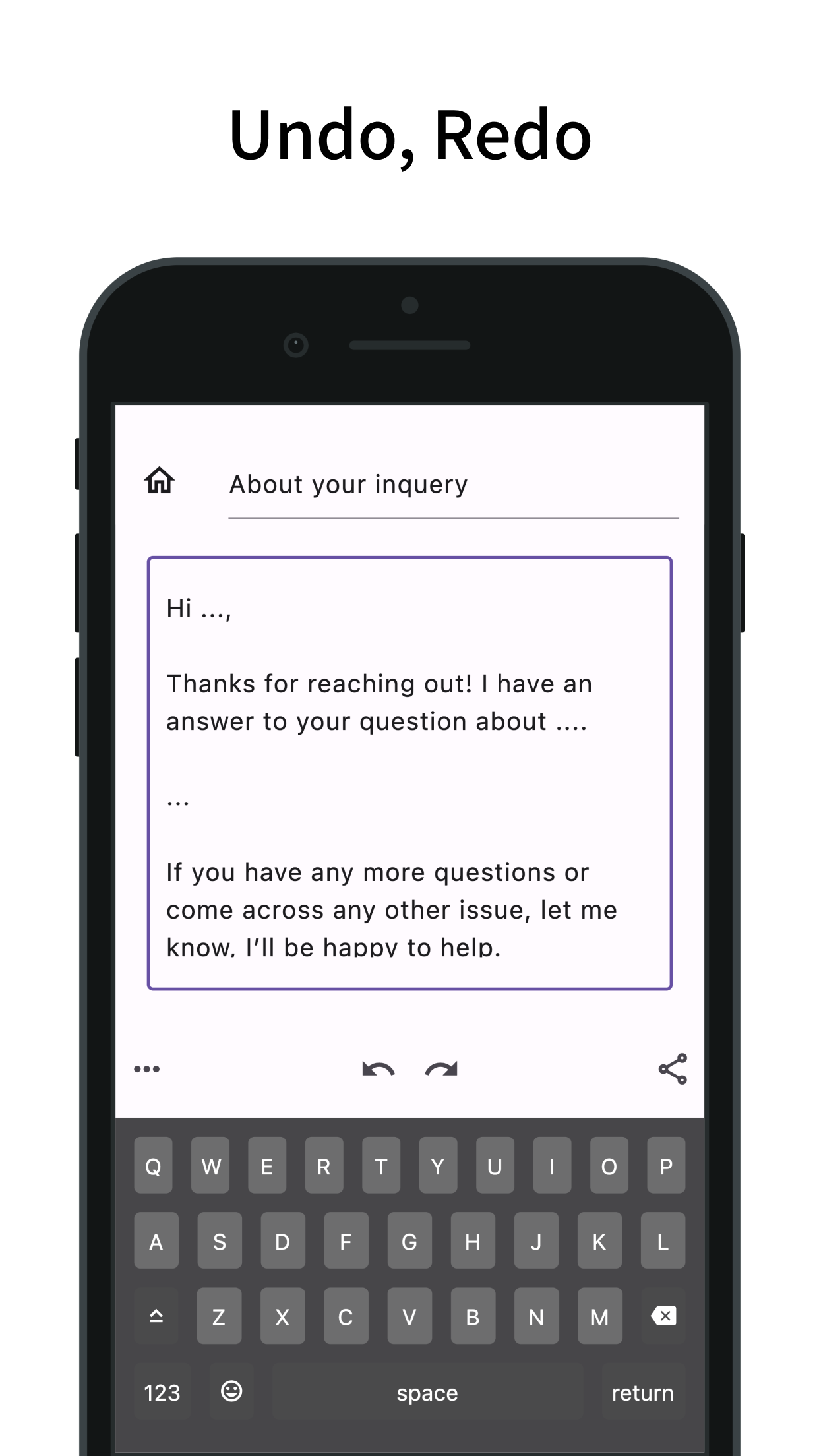 Memo: copy & share by 1 tap [iOS, Android] | enoiu