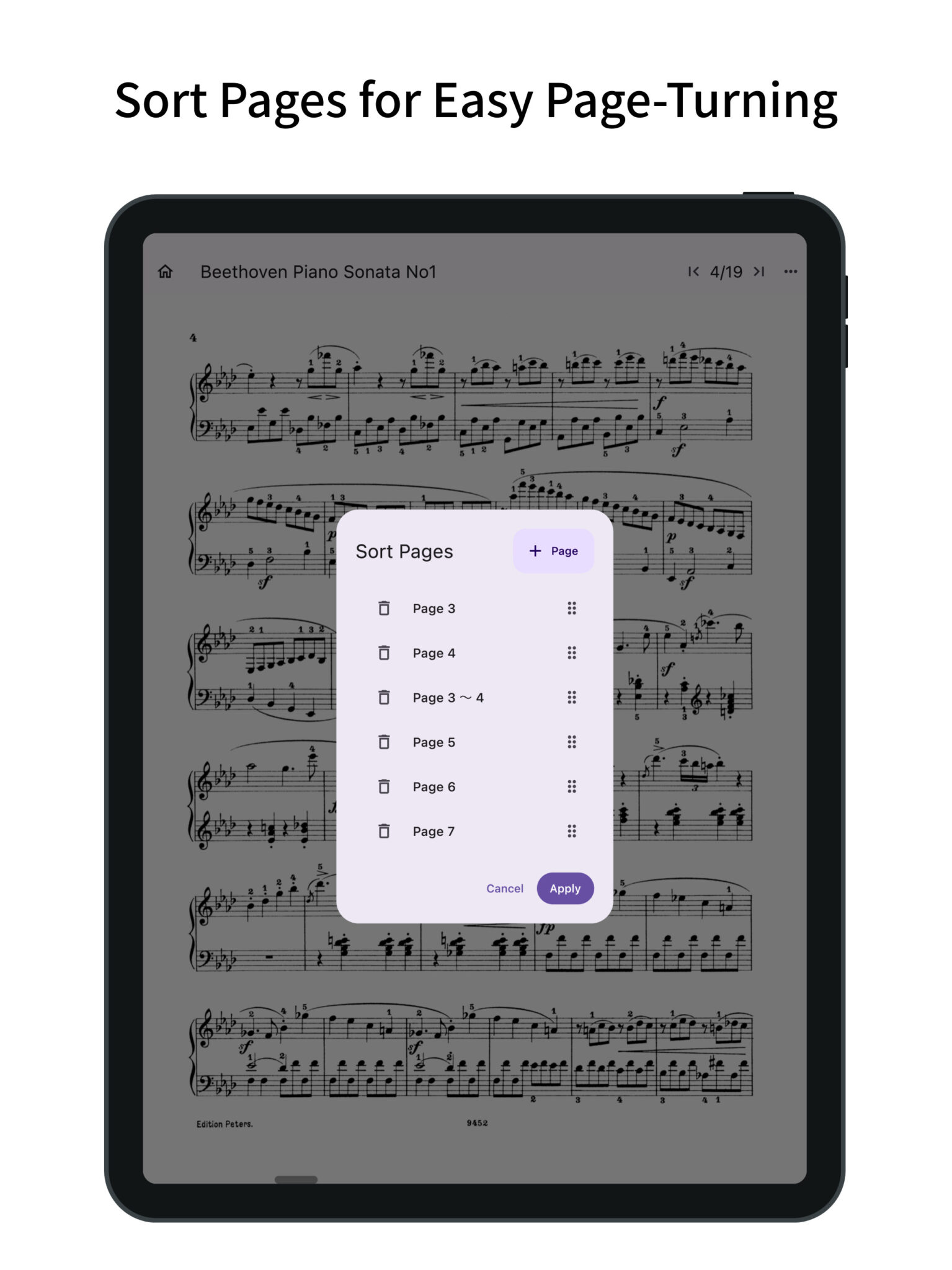 ScorePDF: Sheet Music Viewer [iOS, Android] | enoiu