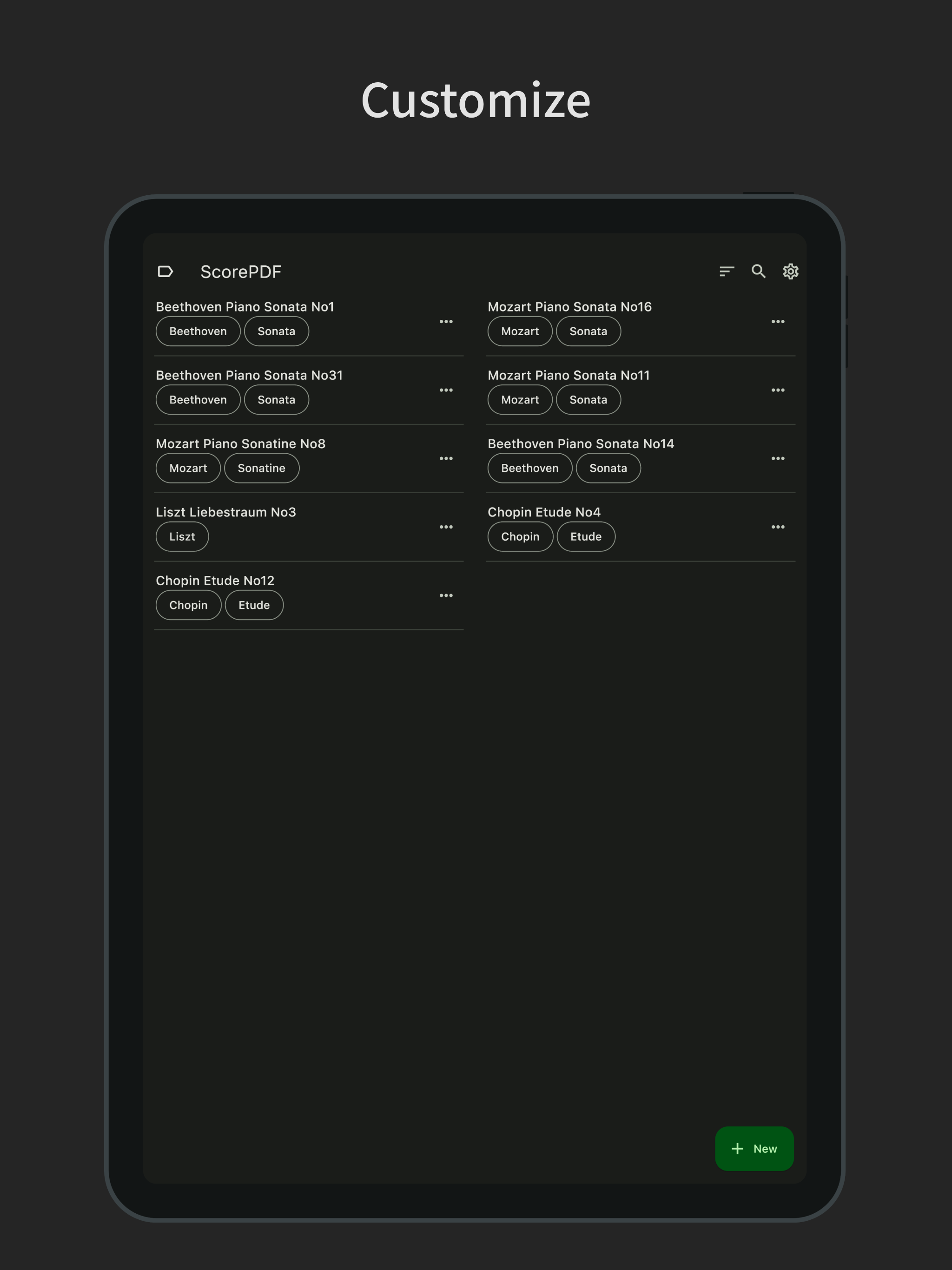 ScorePDF: Sheet Music Viewer [iOS, Android] | enoiu