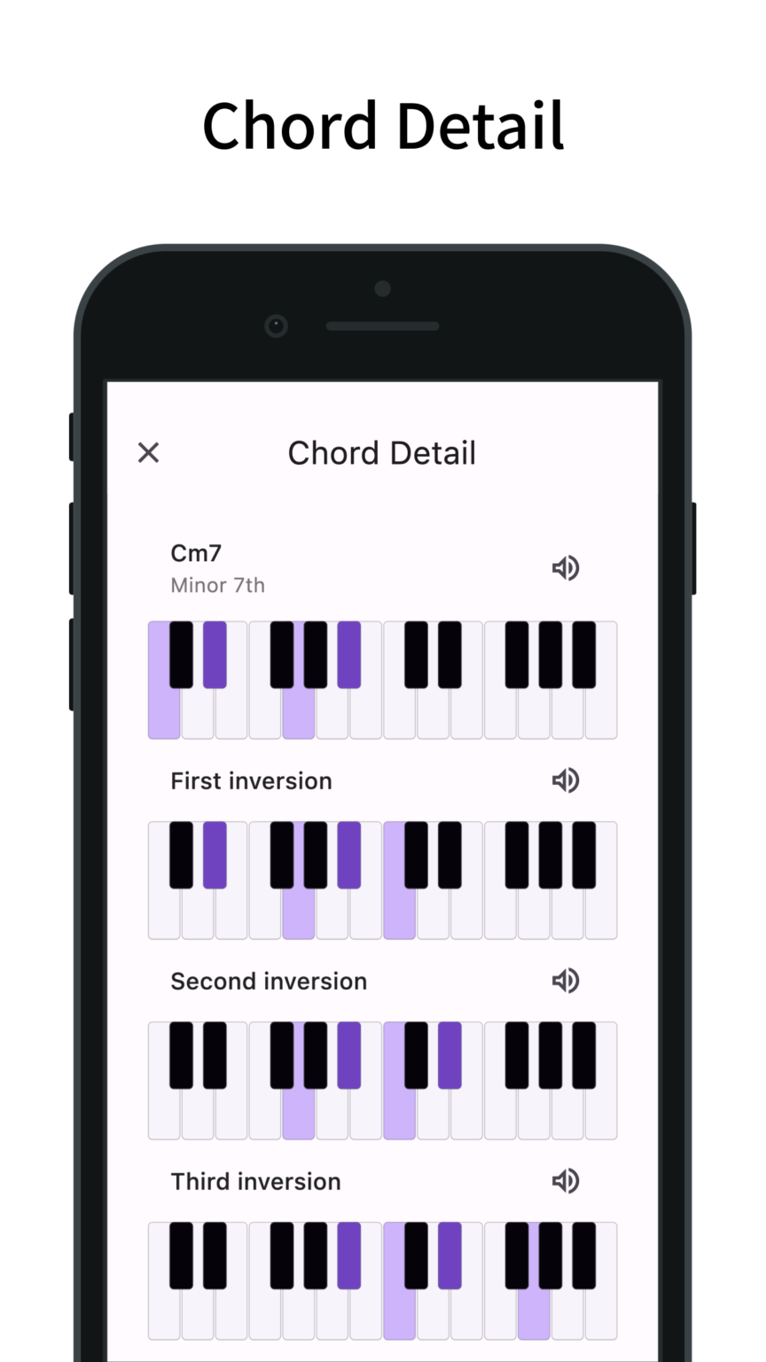 Chord Quiz: Learn Piano Chord [iOS, Android] | enoiu