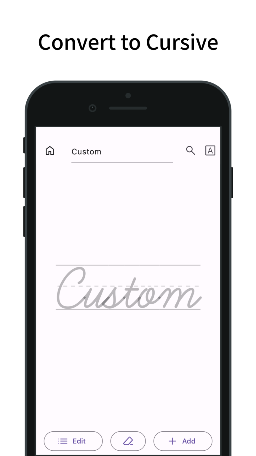 Cursive: Learn English Cursive [iOS, Android] | enoiu